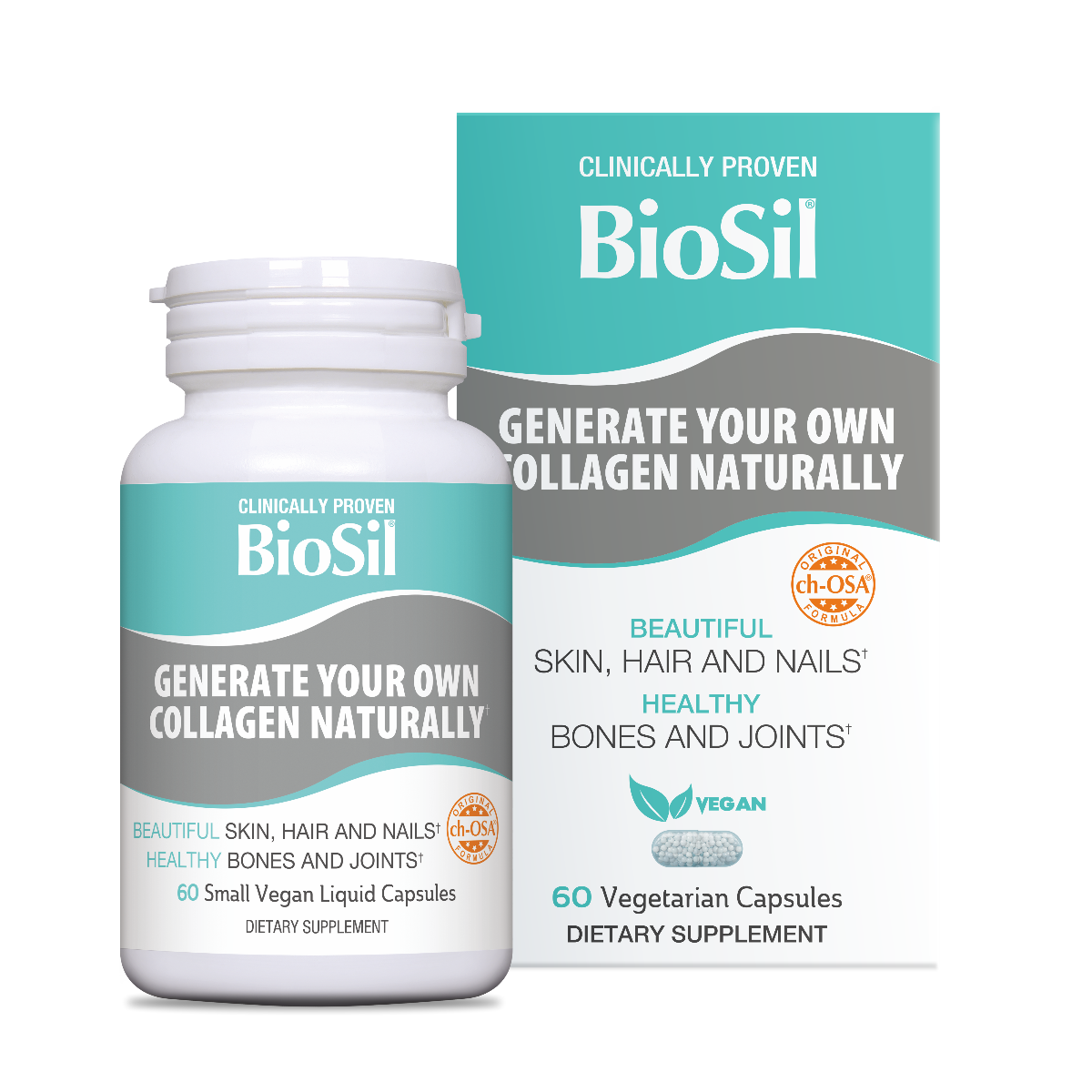 Dr.Max: BioSil, 60 capsule, Bio Minerals - Sivy.ro