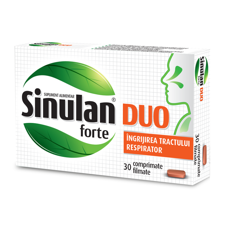 Dr.Max: Sinulan Duo Forte, 30 tablete, Walmark - Sivy.ro