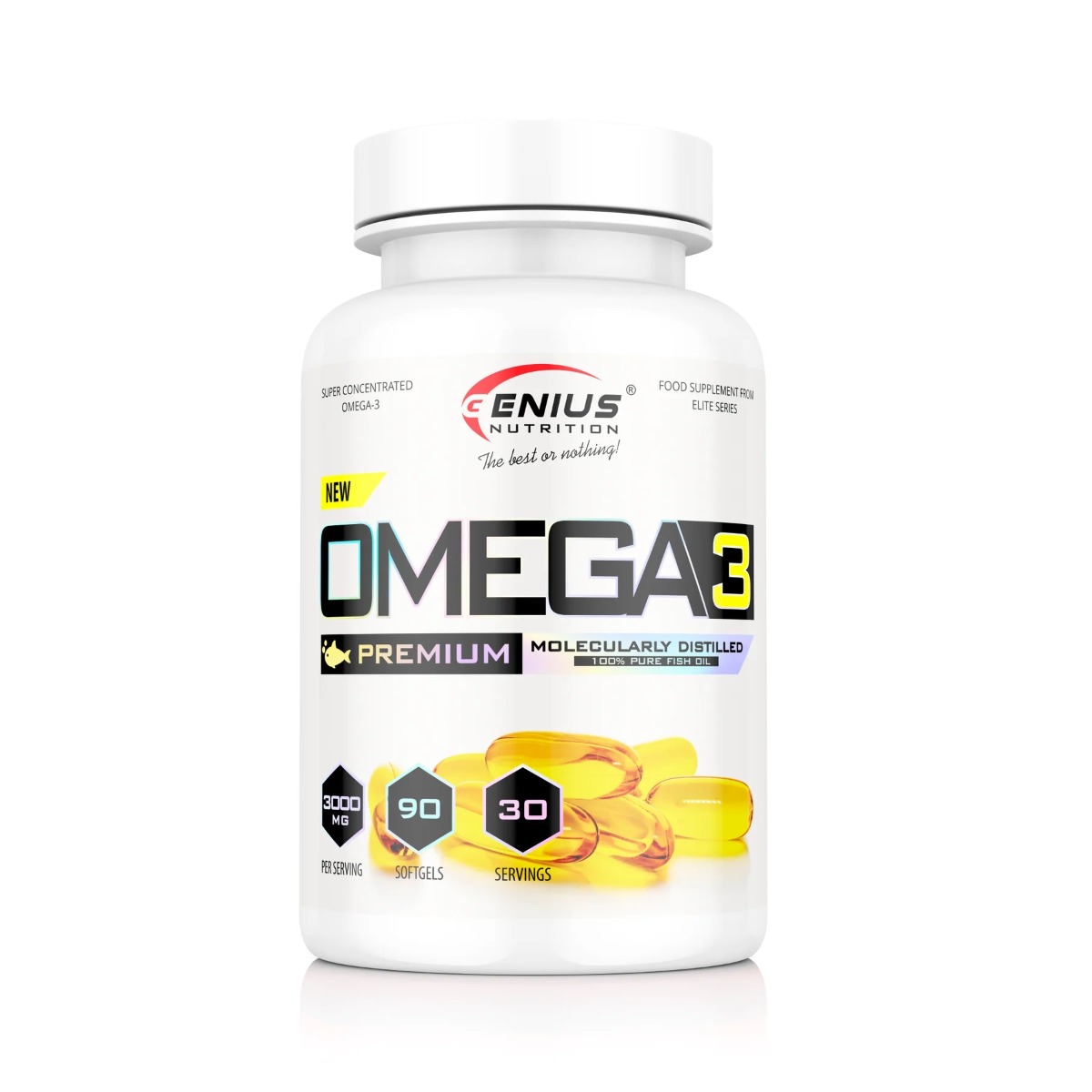 Dr.Max: Omega-3, 90 capsule, Genius Nutrition - Sivy.ro