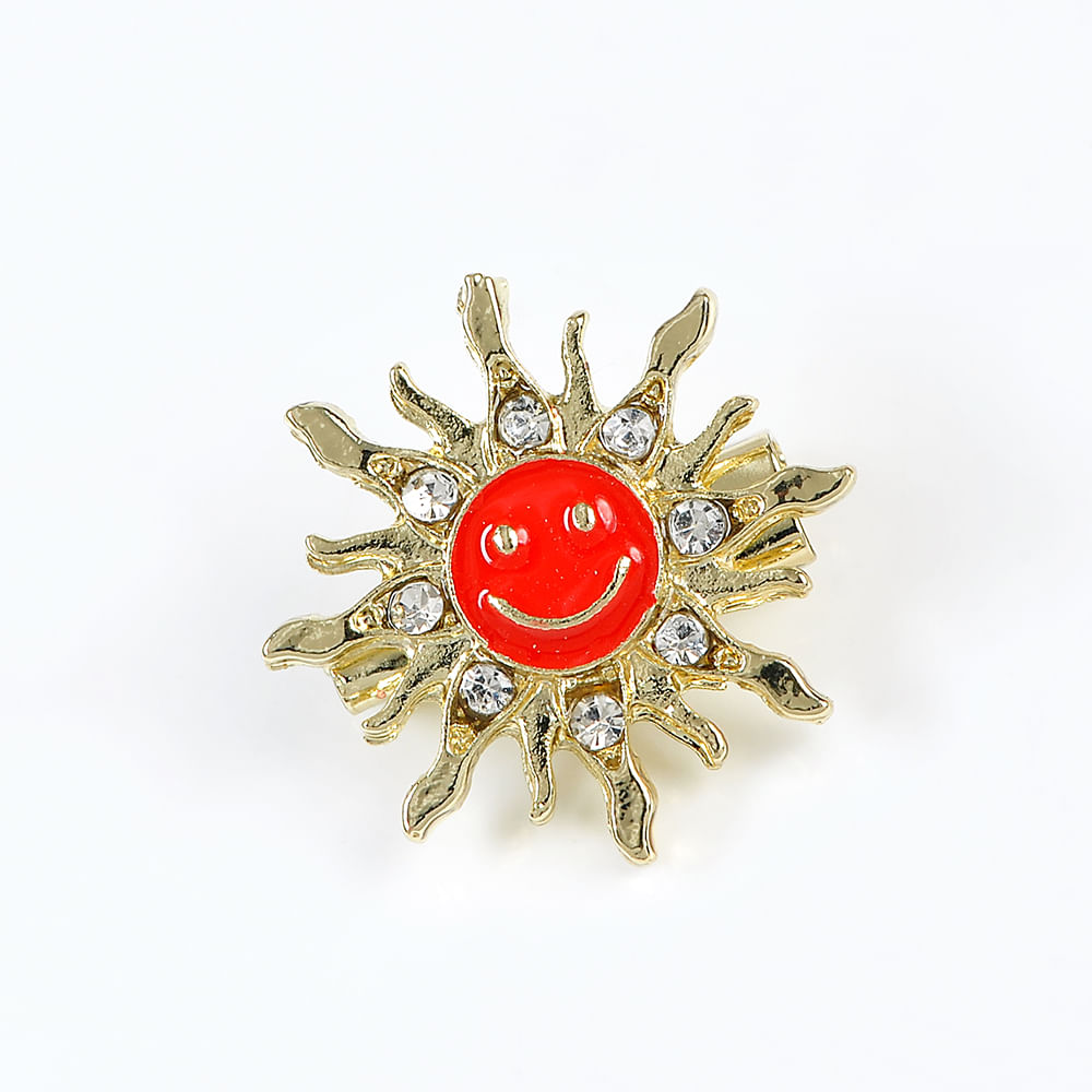 Martisoare MeliMelo: Brosa martisor soare vesel - Sivy.ro