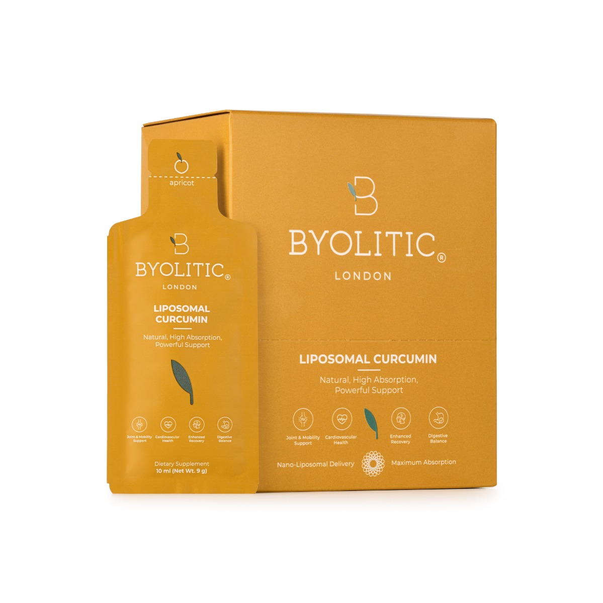 Dr.Max: Curcumin Lipozomal 200mg, 14 plicuri, Byolitic - Sivy.ro